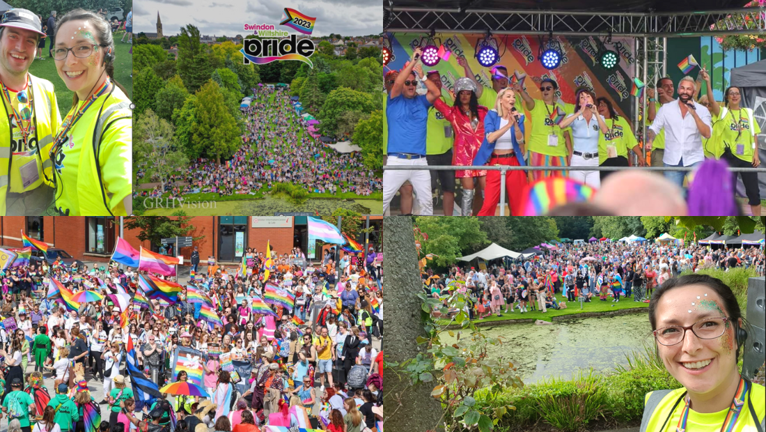 Sabio Volunteering Day - Swindon & Wiltshire Pride 2023 - Sabio