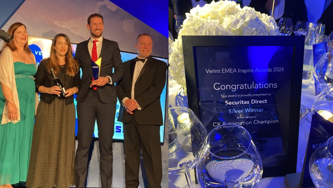 Securitas Direct by Verisure Recognised at Verint Inspire Awards for ...