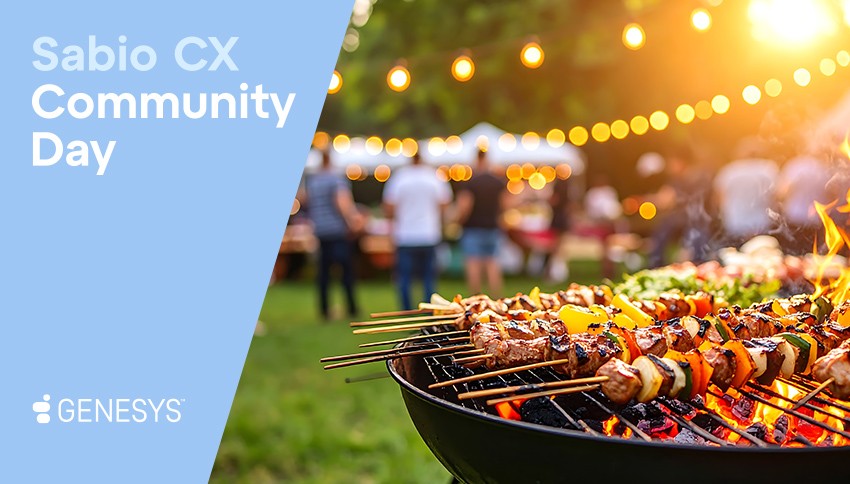 Sabio CX Community Day - Genesys Cloud - 12th November